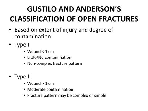Ppt Fractures Types Classification And Treatment Powerpoint