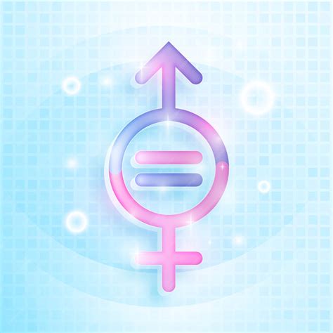 Premium Vector Gradient Gender Equality Symbol