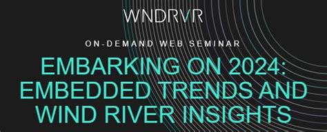 Wind River And Enterprise Strategy Group On Embedded Trends Eashwer Srinivasan Posted On The