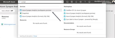Create Your First Azure Synapse Analytics Workspace David Alzamendi