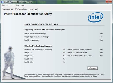 Intel Processor Identification Utility 525 Free Download