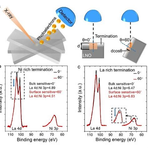 A Principle Of Angle Resolved X Ray Photoelectron Spectroscopy Download Scientific Diagram