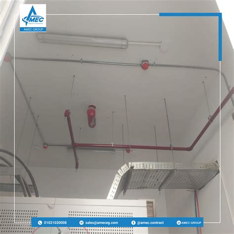 Installation Of Fire Alarm System Amec Contracting