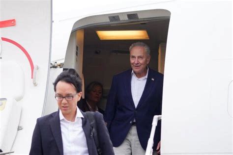 Schumer Meets Shanghai Party Chief In Bipartisan Senate Trip To China