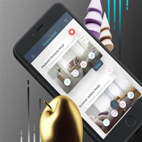 线上酒店预订app手机应用界面ui套件 2 Th Booking Hotel 2 Mobile Ui Th 设计素材分享一流设计网