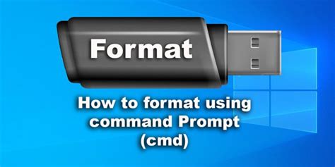 How To Format Pen Drive Using Cmd Command Prompt Sas Techvision