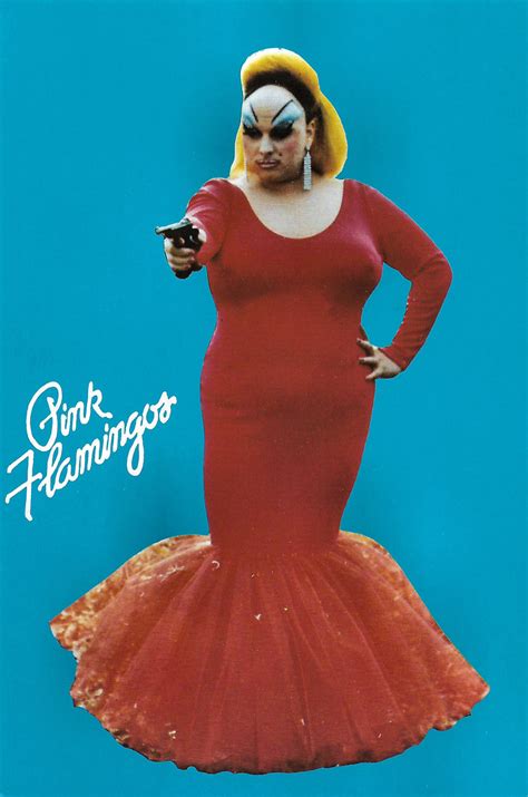 Divine Pink Flamingos Costume