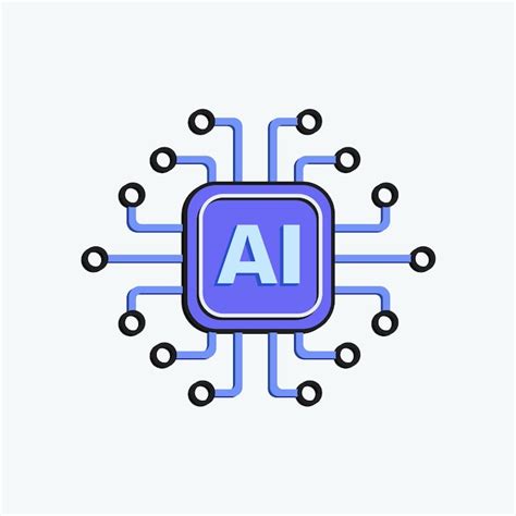 Premium Vector Ai Or Artificial Intelligence In Chip With Circuit Vector