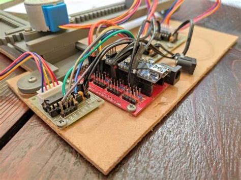 Diy Arduino Mini Cnc Plotter Writing And Drawing Machine Multan Electronics