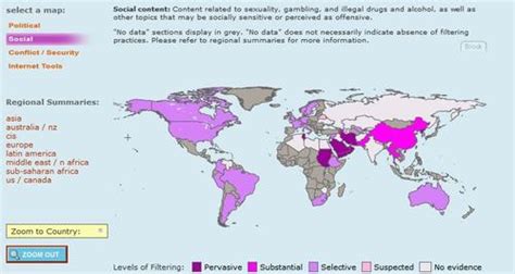 Internet Filtering Checks And Maps GHacks Tech News