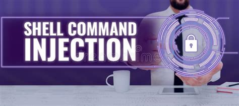 conceptual caption shell command injection business overview used by