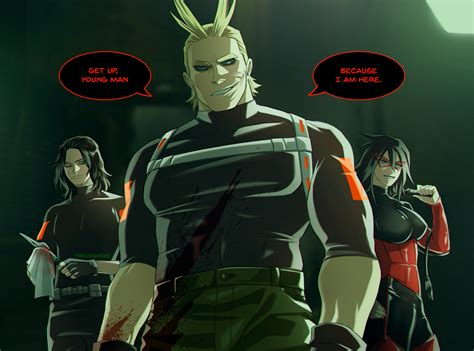 Eraser Head All Might Yagi Toshinori And Midnight Boku No Hero Academia Drawn By Trevo