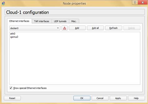 unable to modify etc network interfaces in order for the gns3 qemu vm