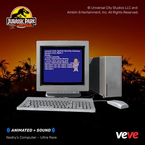 Jurassic Park 30th Anniversary — S1 Veve Digital Collectibles