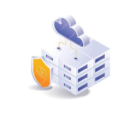 Premium Vector Cloud Server Security Management