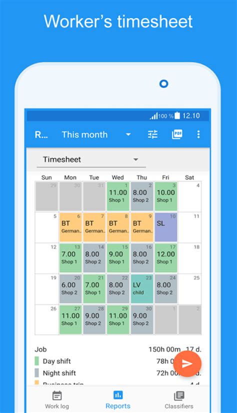 Express Worklog Timesheet Work Time Tracker Apk For Android Download