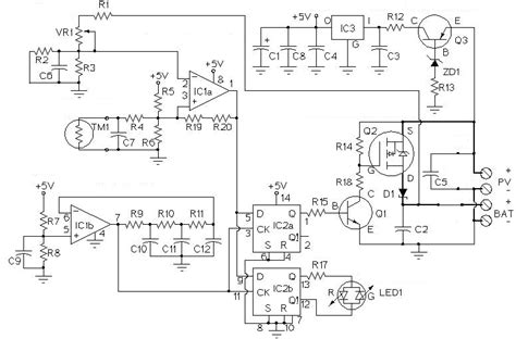 Mppt Charge Controller Circuit Diagram