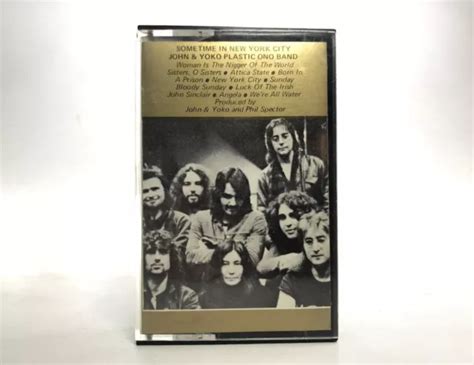 John Lennonyoko Ono Sometime In New York City Cassette1st Issue 1972