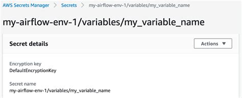 Move Your Apache Airflow Connections And Variables To Aws Secrets
