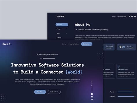 Software Engineer Portfolio Website By Aisaa On Dribbble