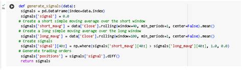 Implementing Algorithmic Trading Strategies With Python A Step By Step Guide By Sr Medium