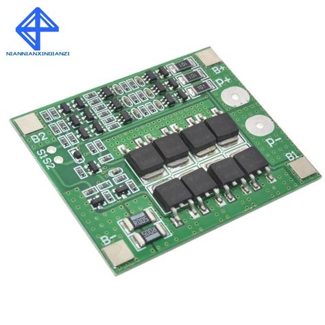 3s 25a 리튬 이온 18650 Bms Pcm 배터리 보호 보드 Bms Pcm 리튬 이온 리포 배터리 셀 팩용 밸런스 포함 활성 구성 요소