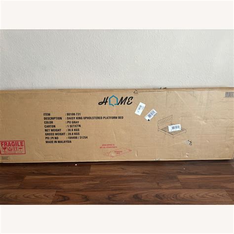 Daisy Upholstered Platform Bed Aptdeco