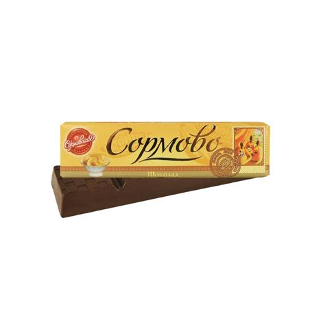 Купить шоколадный батончик сормово с помадно-сливочной начинкой 50г с ...