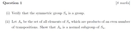 Solved Question Marks I Verify That The Symmetric Chegg