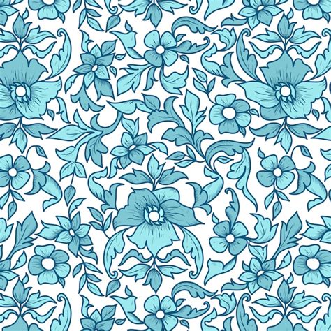 Premium Vector Blue Pattern Design