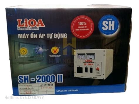 Ổn áp 1p Sh 2000ii 2kva Lioa