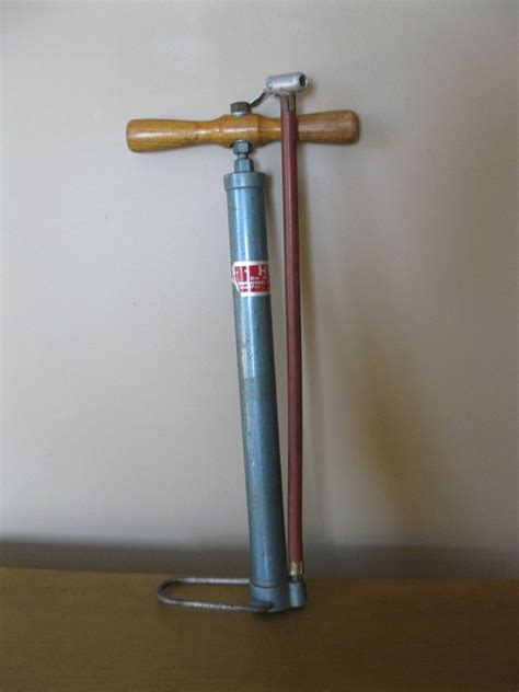 Old Fashioned Bike Pump At Jeremy Fenner Blog