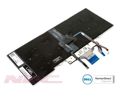 Dell 3j9fc Latitude 5400 5401 5410 5411 Dual Point Us English Backlit Keyboard 03j9fc