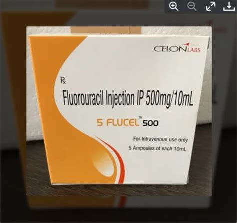 Fluorouracil Injection Worldwide Delivery At ₹ 3500 Vial In Anand Id 2854354817862