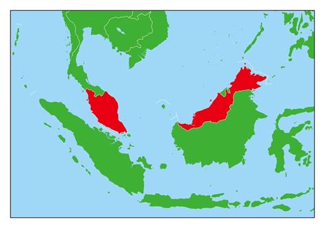 勝手にマレーシア観光局 On Twitter 先生は絶対に怒らないから、マレーシアの国土が2つに分かれてるって知らなかった人は正直に手を挙げて🧐
