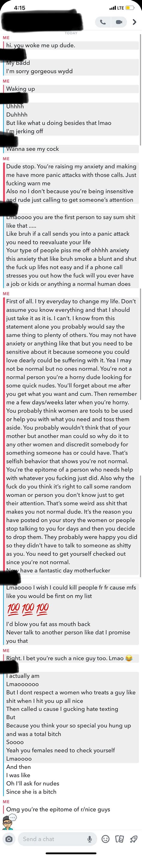 He Woke Me Up By Calling Me And Called Me Again When I Didnt See His Next Couple Of Messages I