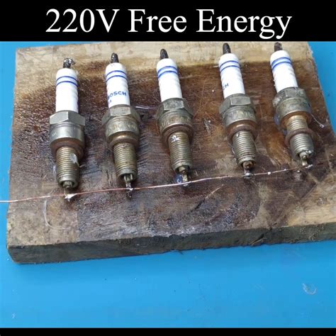 New Trick To Make Bike Spark Plug To Free Energy 2024 Experiment Spark Plug Experiment New