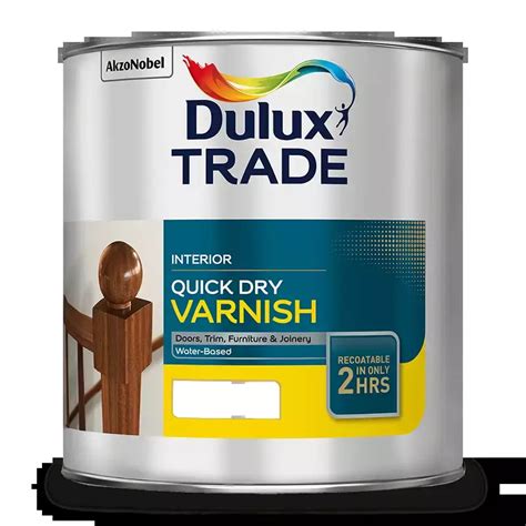 Dulux Trade Quick Drying Clear Varnish Dulux Varnish For Wood