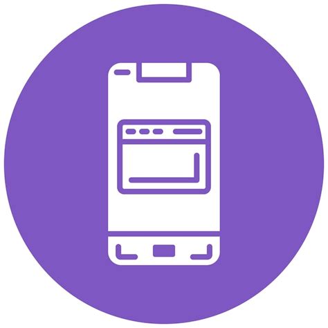 Premium Vector Mobile Web Vector Illustration Style