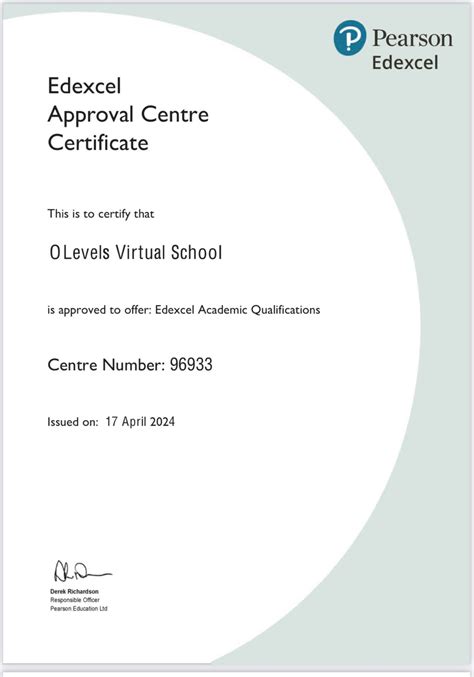 Affiliation And Accreditation Olevels Virtual School