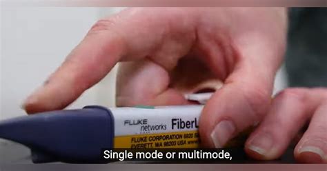 Introducing Fiberlert™ Live Fiber Detector By Fluke Networks Cabling Installation And Maintenance