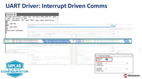Mcc Melody Uart Driver Interrupt Driven Comms Youtube