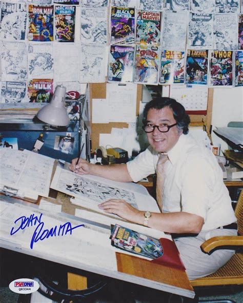 John Romita Sr Pic Found On Arts Backstage Romita Comic Artist