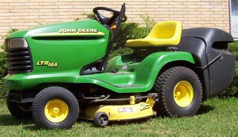 John Deere Ltr166 Lawn Tractor Maintenance Guide And Parts List