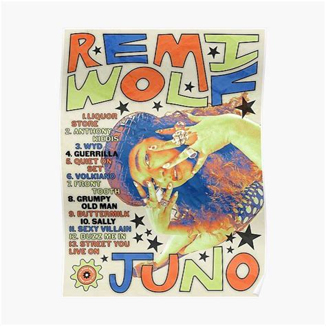 Remi Wolf Juno Poster Premium Matte Vertical Poster Sold By Irfan