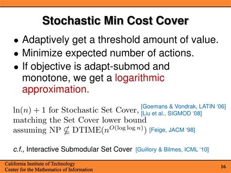 Ppt Adaptive Submodularity A New Approach To Active Learning And Stochastic Optimization
