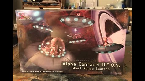 Making The Alien Alpha Centauri Ufos Kit Youtube