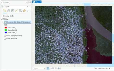 Classifying Objects Using Ndvi Via E Cognition Software Rremotesensing