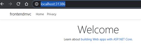 Daynight Access Aspnet Core Mvc Application With Kubernetes And Nodeport