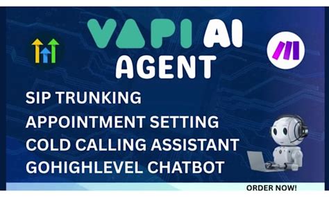 Vapi Ai Gohighlevel Ai Voice Agent Chatbot Appointment Make Com Sip